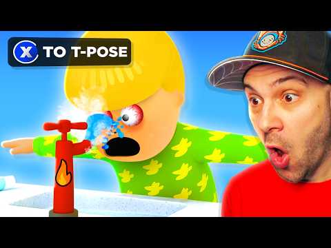 Everyday Tasks But I Can't Stop T-POSING!