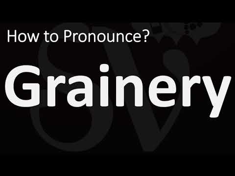 How to Pronounce Grainery? (CORRECTLY)