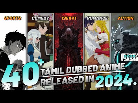 40+ Tamil Dubbed Anime Series List Of 2024 -Tecky Jai