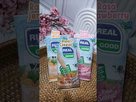 Susu Real Good Bantal #susu #realgood #minumankekinian #jajanan #camilan #racunshopee #shopeevideo