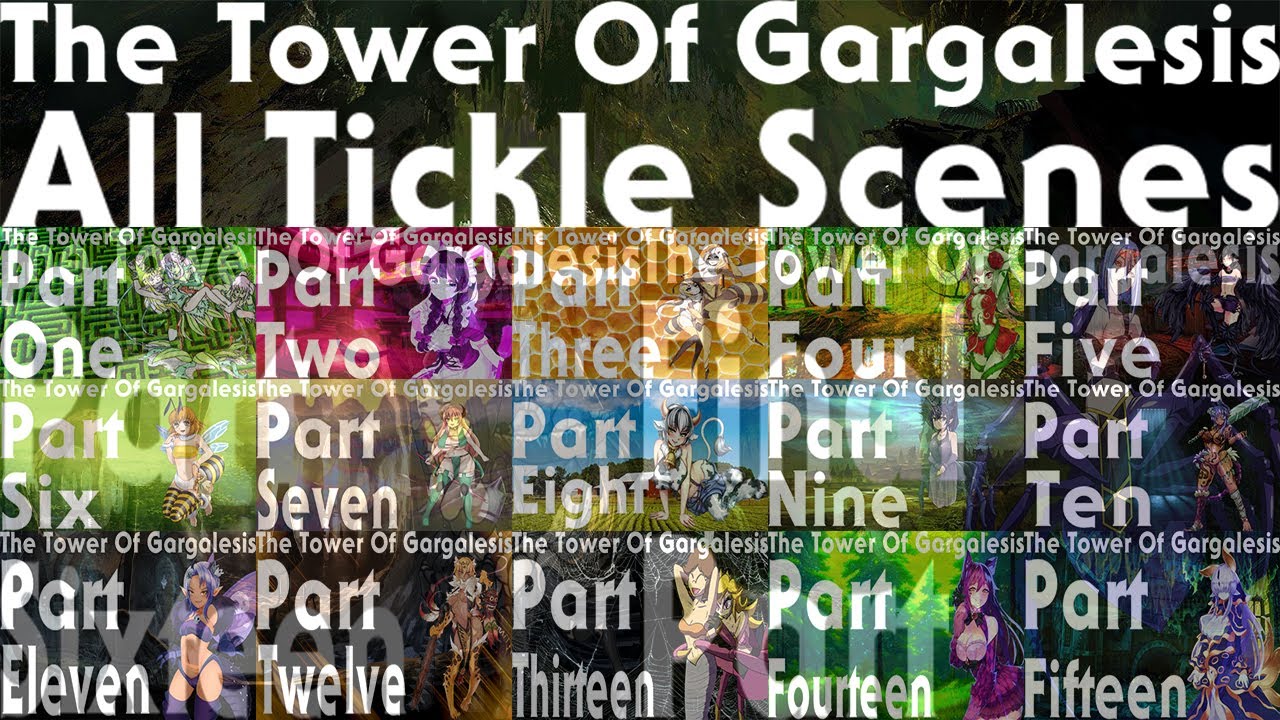 All Tickle Scenes - The Tower of Gargalesis (Tickle RPG)