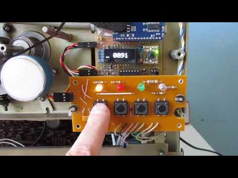 Soyuz MK-110 C1. REW & FF indication with chip CD4011