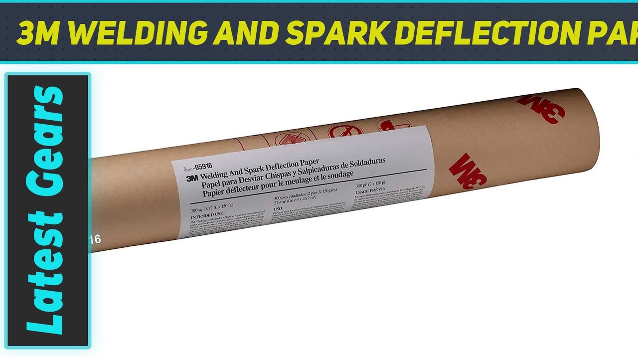 3M Welding and Spark Deflection Paper AZ Review