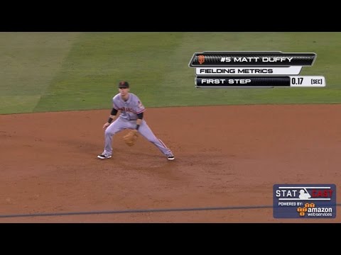 SF@LAD: Duffy makes great play on Greinke's scorcher