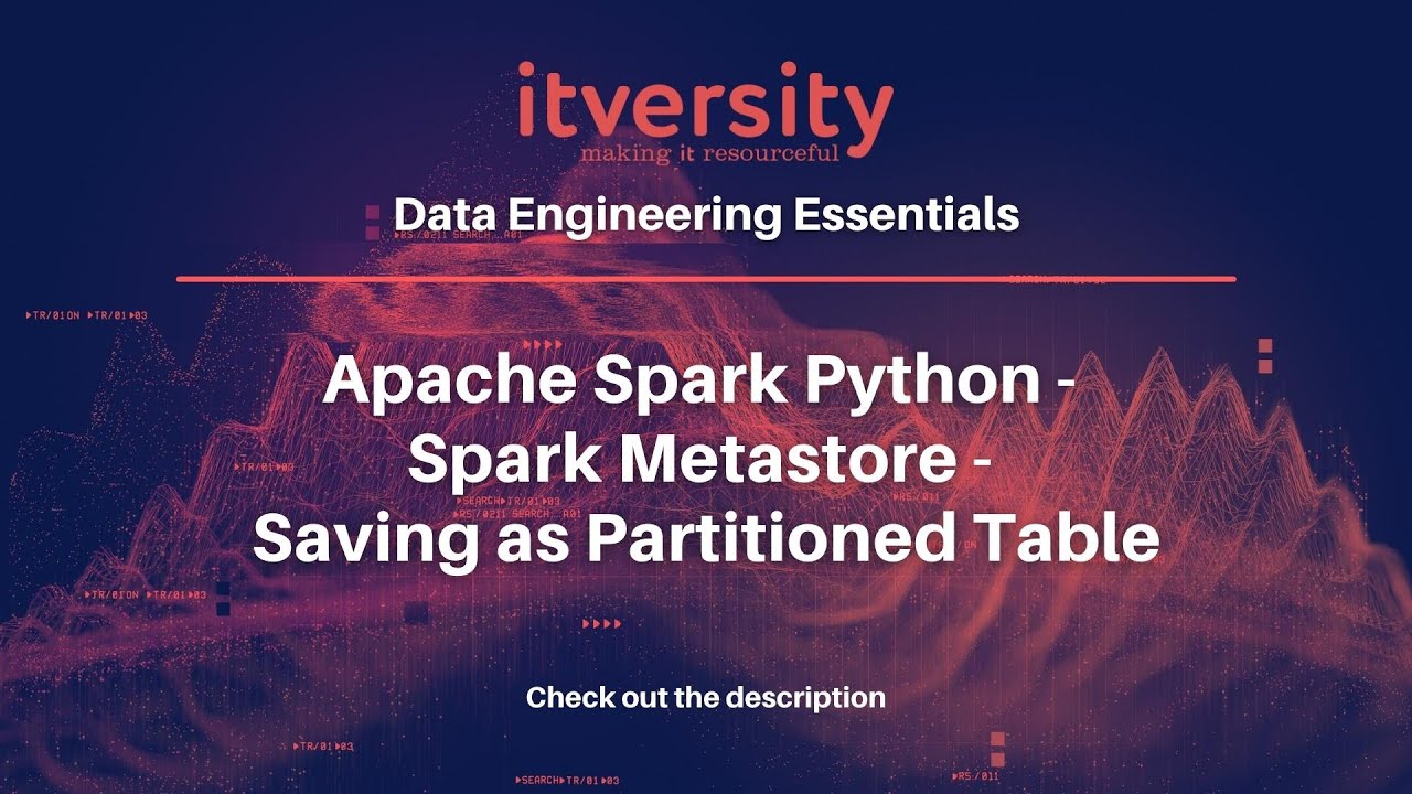 Apache Spark Python - Spark Metastore - Saving as Partitioned Table