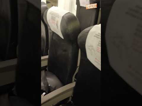Scoot Airlines...A close look at the seats...short haul flight! 😀 #scoot