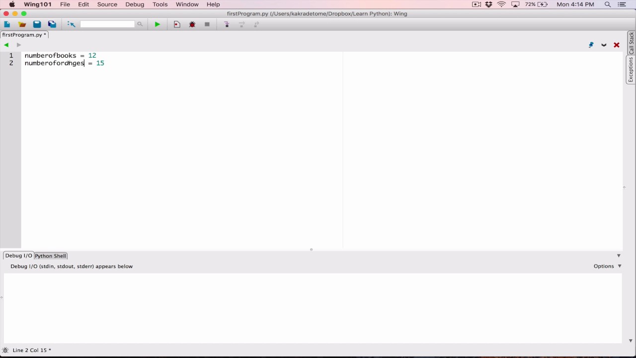 6. Variable naming convention: underscores - Learn Python
