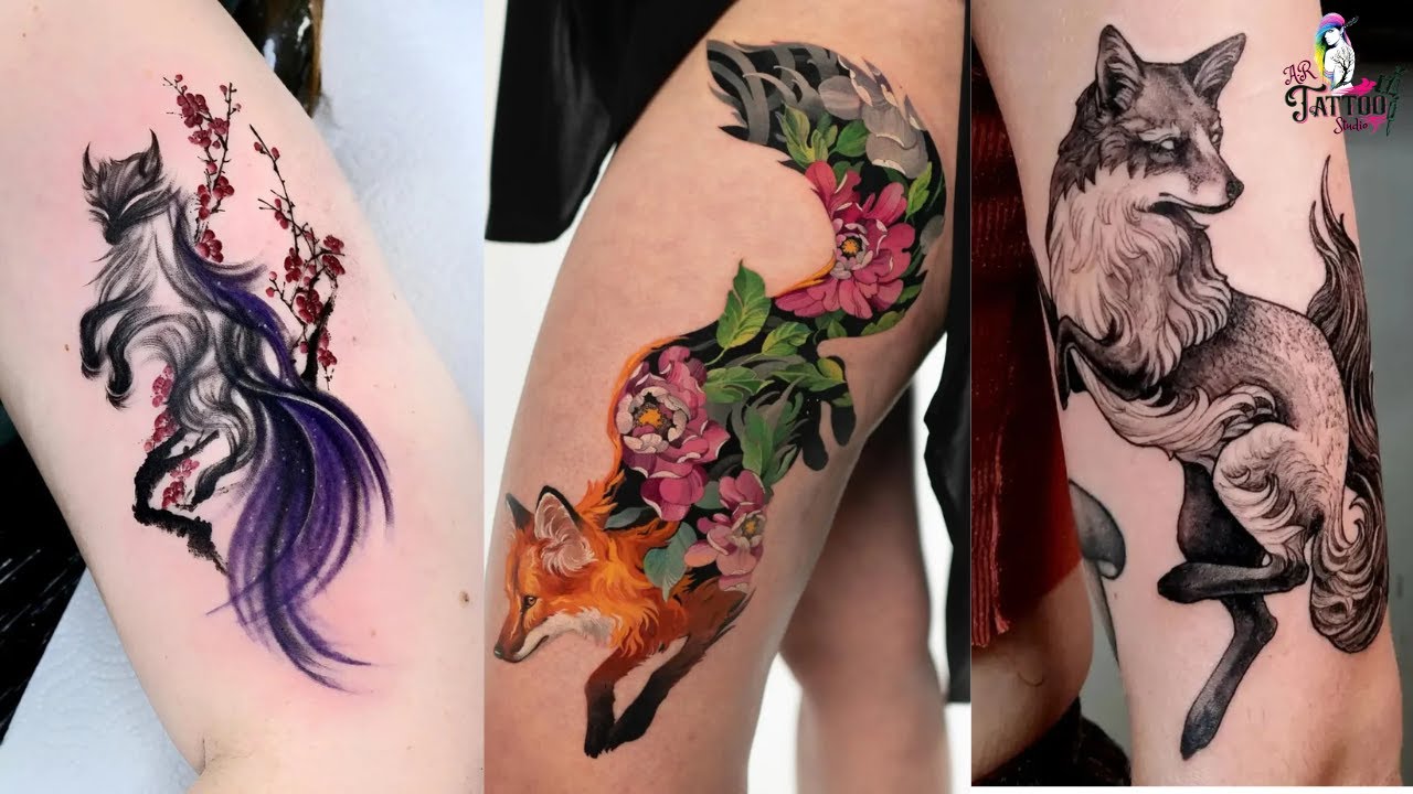 Clever Fox Tattoo Designs 2025 | Stylish Fox Tattoo Ideas for Women | Minimalist Clever Fox Tattoo