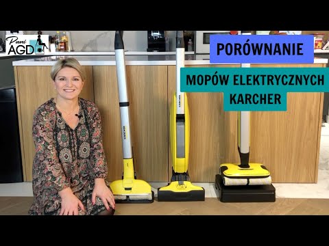 Mopy elektryczne Karcher - porównanie modeli