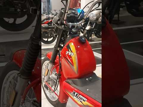 TVS XL 100 heavy duty red colour