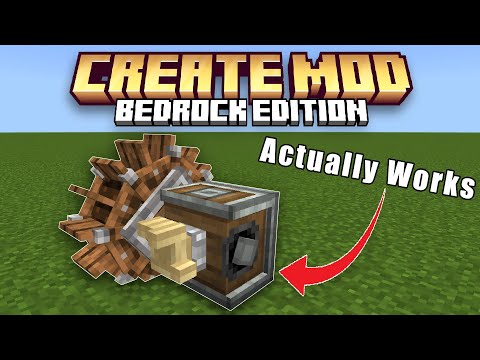 They FIXED Create Mod on Bedrock Edition