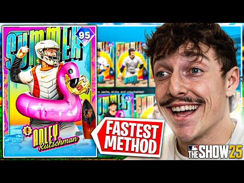 The FASTEST way to get Adley Rutschman summer series card in MLB the Show 25!