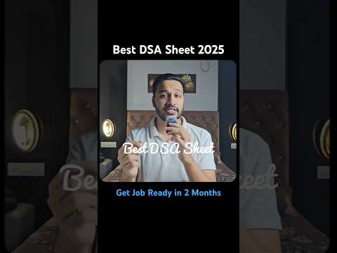 Best DSA Sheet 2025 #kushalvijaymicrosoft #dsa #dsasheet