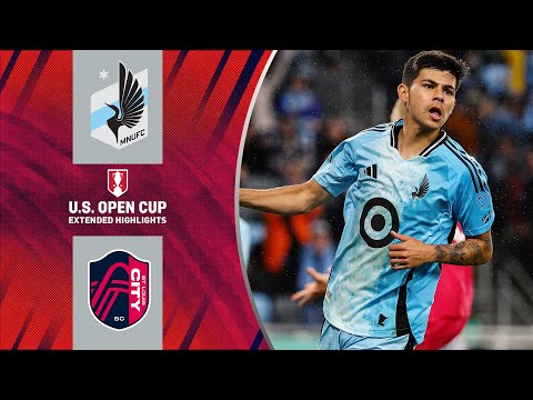 Minnesota United vs. St. Louis CITY SC: Extended Highlights | U.S. Open Cup - Round of 16