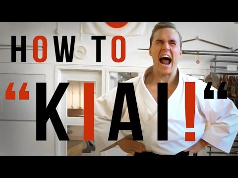 HOW TO "KIAI!" | Karate's Battle Shout — Jesse Enkamp