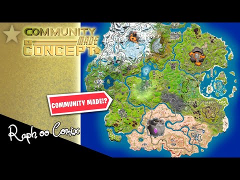 Fortnite Map Concept: Community Made Concept - Custom Fortnite Map created with your ideas!