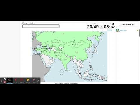 Sporcle- The Countries of Asia Quiz
