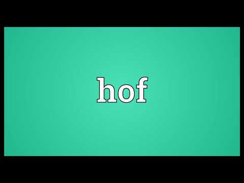 Hof Meaning