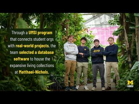 Using data to foster interaction with living collections