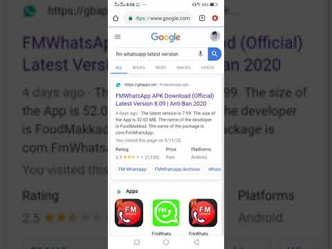 how we update fm WhatsApp latest version in Android phone