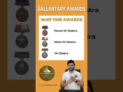 All about Gallantry Awards and types of it | SSB Interview | #TargetDefenceForces #youtubeshorts