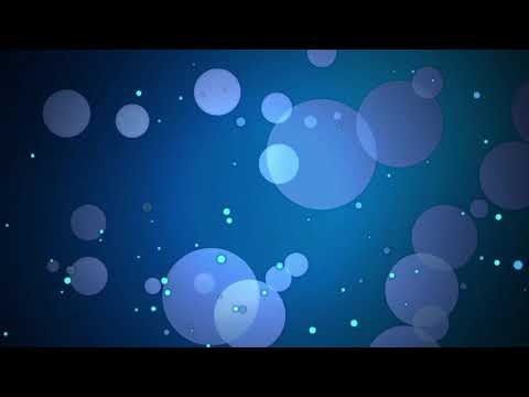 BLUE FLOATING BUBBLES LOOP | FREE BACKGROUND MOTION GRAPHICS | FULL HD | Relaxing Video