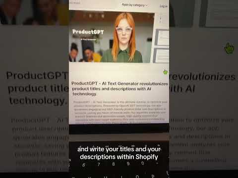 Simplify Your Product Listing Process with ProductGPT - AI Text Generator How often have you found y