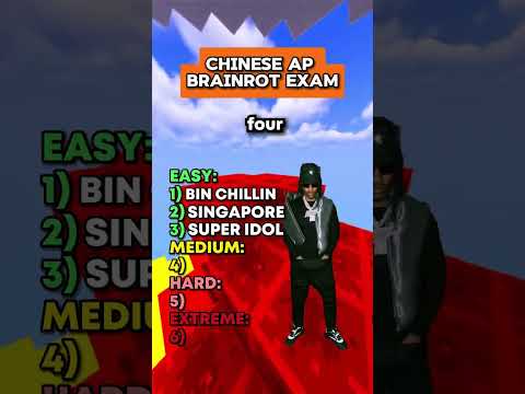Chinese Brain Rot Quiz