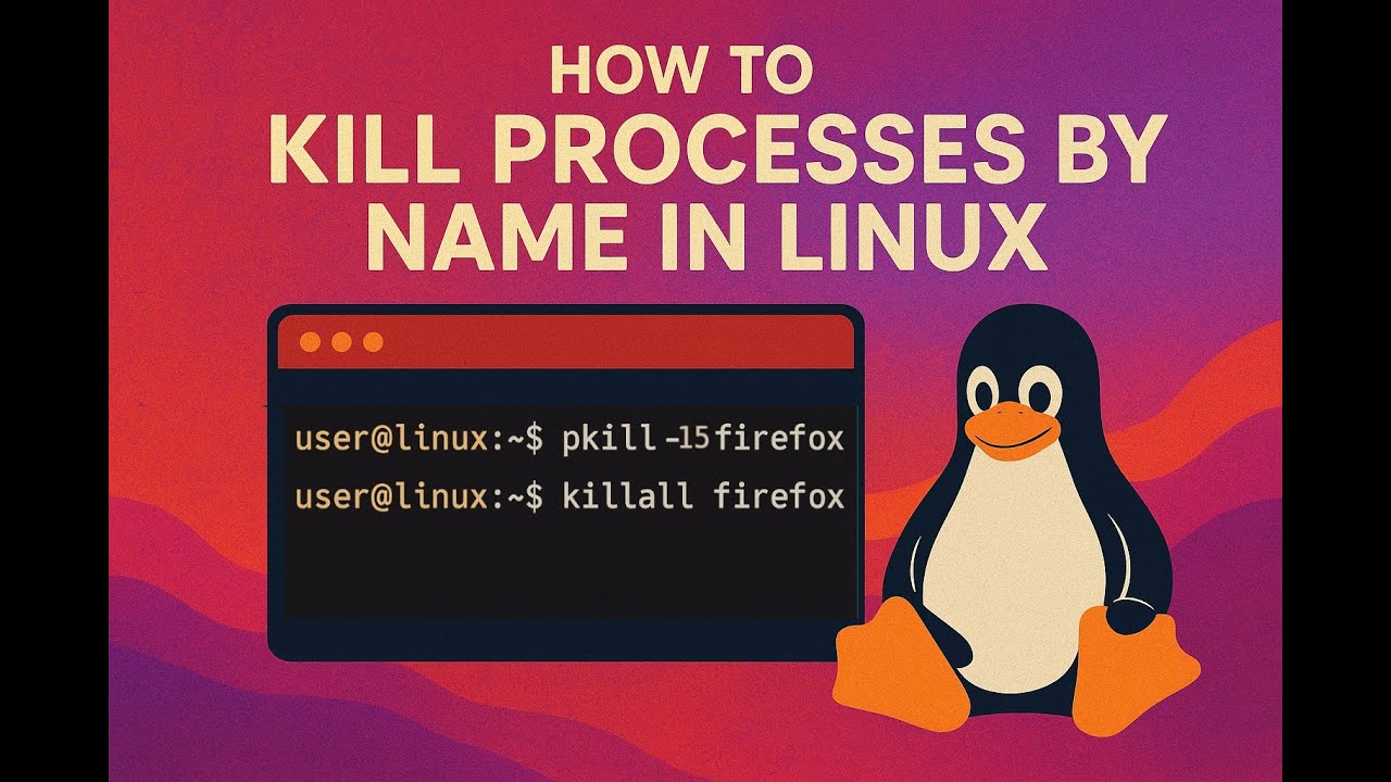 How to Kill Processes by Name in Linux - pkill and killall