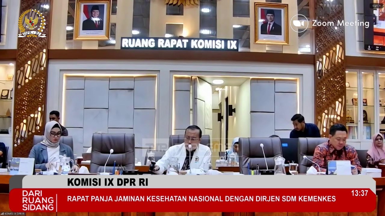 BREAKING NEWS - KOMISI IX DPR RI RAPAT PANJA JAMINAN KESEHATAN NASIONAL DENGAN DIRJEN SDM KEMENKES
