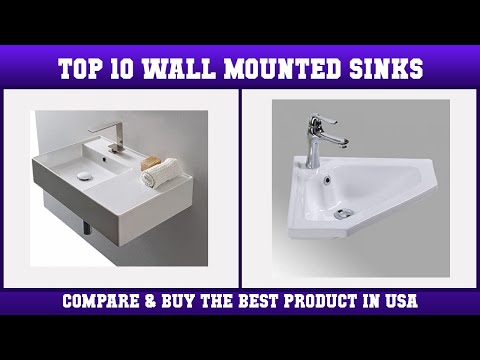 Top 10 Wall Mounted Sinks to buy in USA 2021 | Price & Review