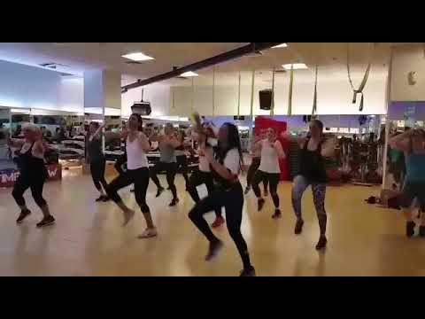 Toy zumba choreo with instructor Racheli fisher or