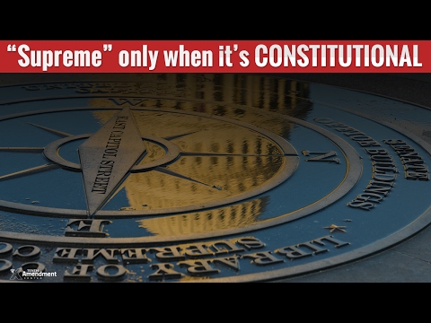 The Supremacy Clause in 15 Seconds
