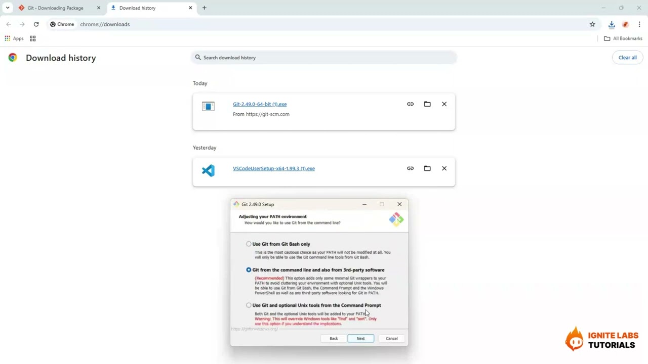 Install Git on Windows 🔥