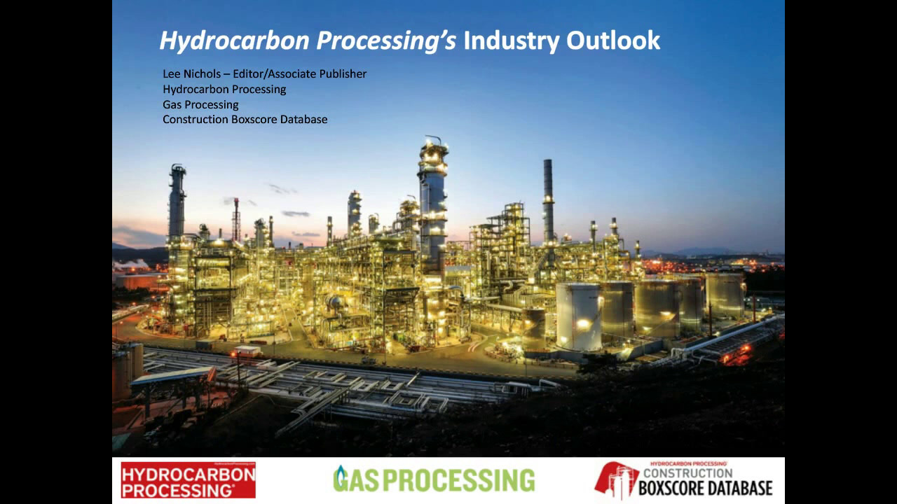 Hydrocarbon Processing’s Industry Outlook: Spring 2017 Update