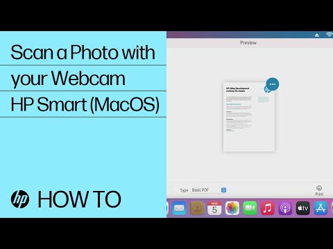 Scan a Photo with Your Webcam Using HP Smart (MacOS) | HP Printers | @HPSupport