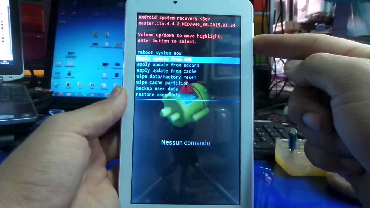 master MID 7046 3G hard reset