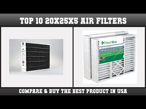Top 10 20x25x5 Air Filters to buy in USA | Price & Review