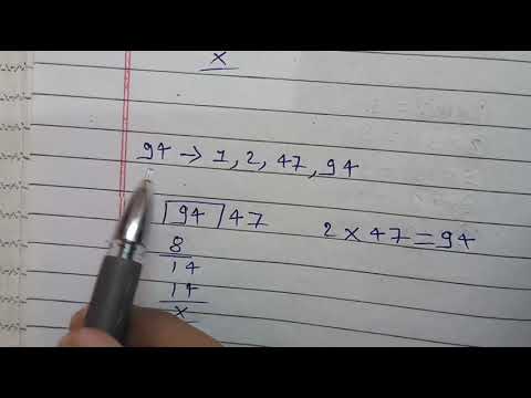 factors of 94