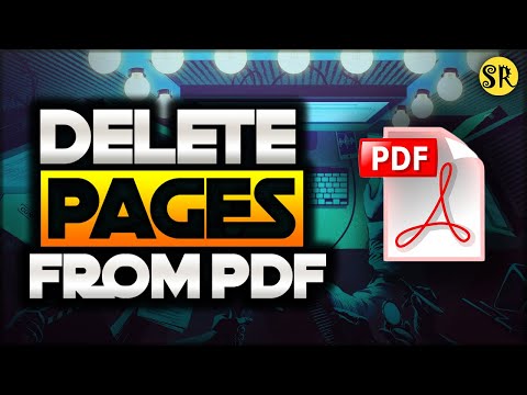 How to Delete Page in PDF File | How to Split or Separate Pages from PDF File