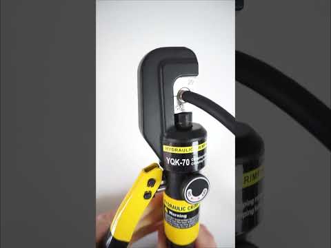 How to Use Hydraulic Crimping Tool