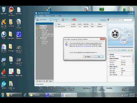 converting video files with any video converter