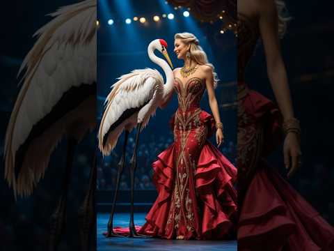 Humans and animals together #02 #agt #americasgottalentseason16 #missuniverse #aiart #ai #magic
