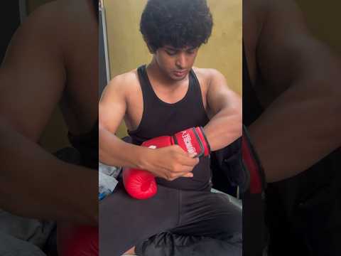 My very first boxing gloves 🥊🥇 red invincible boxing gloves #box #boxing #mma #gym #fitness
