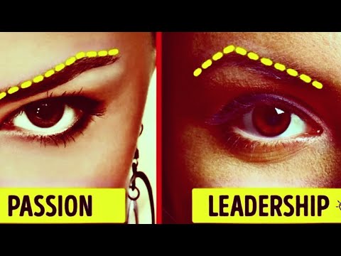 What your eyebrows says about your personality | eyebrows tells human nature