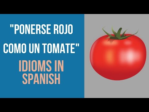 Do you know what this means in Spanish?: "Ponerse rojo como un tomáte"
