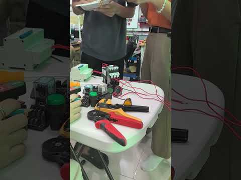 Actual Mitz and Omron PLC training. Visit my YouTube channel. #bmsengineer