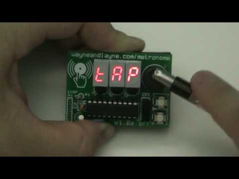 Tap-controlled Metronome | Hackaday