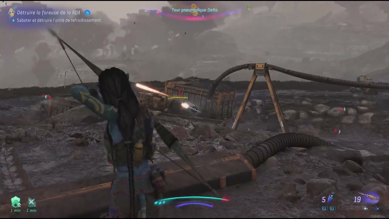 Third person view action test