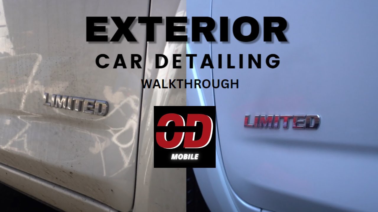 Exterior Car Detailing in Wayne, PA - Complete Tutorial +Tips and Tricks
